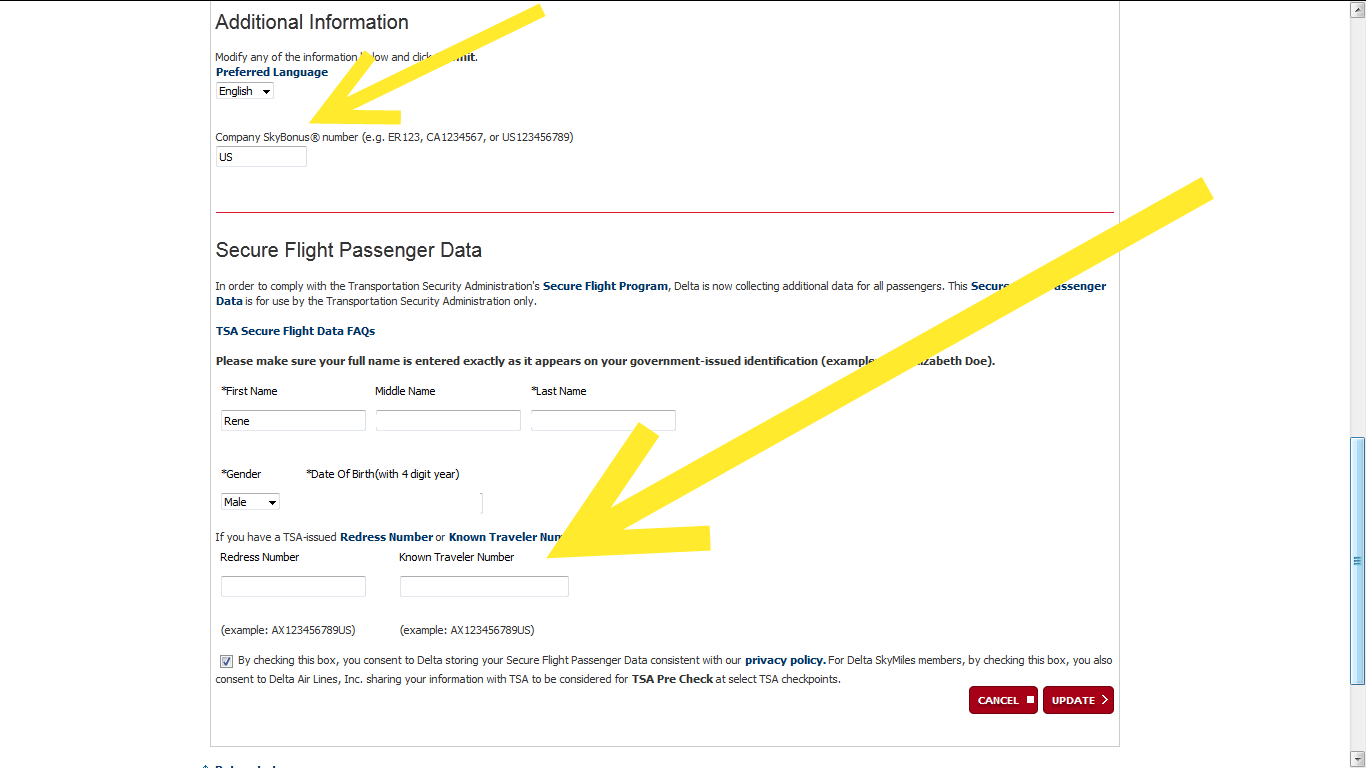 step two TT number - Eye of the Flyer