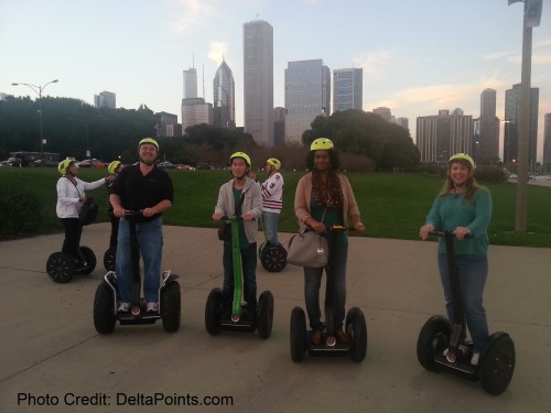 chicago segway tour delta points blog - Eye of the Flyer