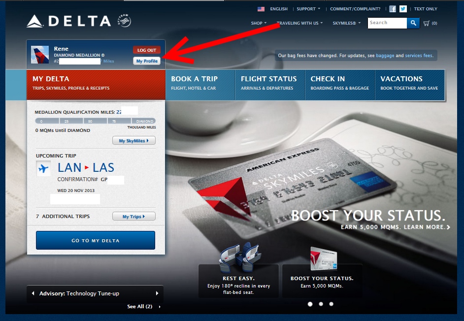 More info at "My Delta", new buttons & phone ID system - first ...