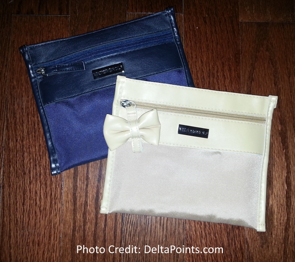 Delta Tumi business class kit changes & KLM Viktor & Rolf comparison ...