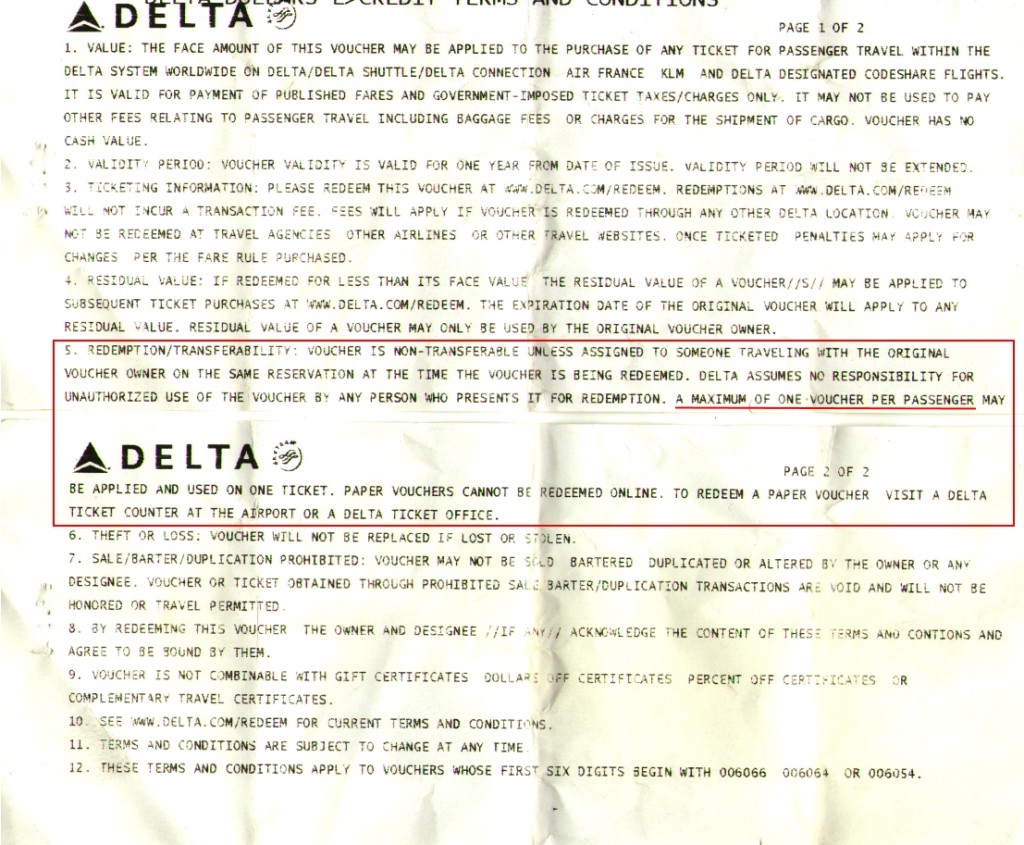 bump voucher rules from delta air lines renespoints blog - Eye of the Flyer