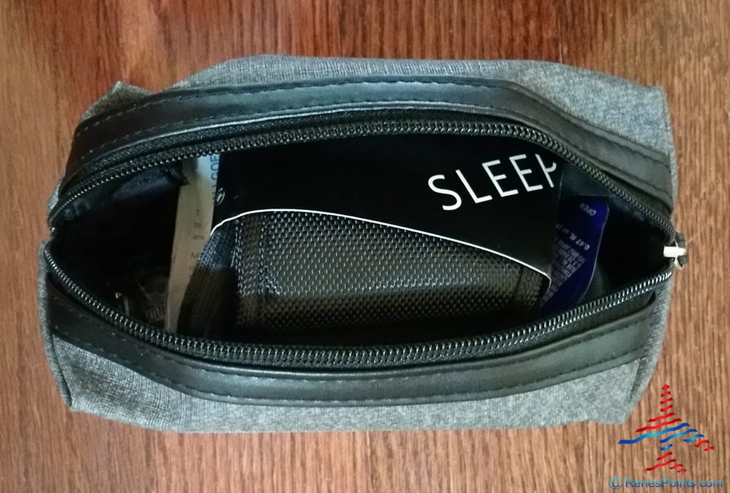 My Delta Million Miler flight - 2016 Delta One TUMI Amenity Kit Black ...