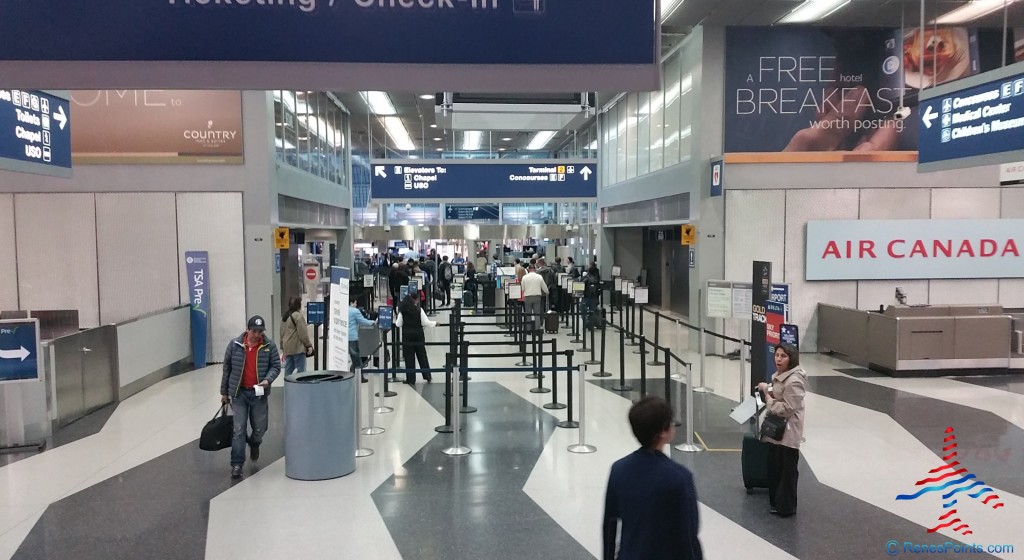 Tusday 5AM TSA Delta check point ORD chicago airport renespoints blog ...