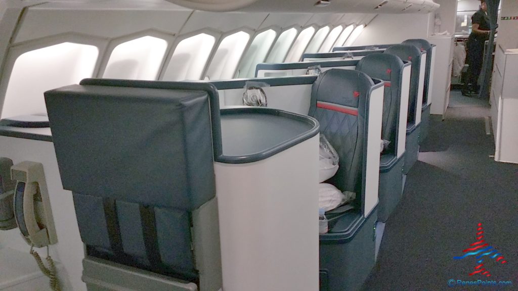 My Delta Million Miler flight - Delta 747 Delta One Business Class ...
