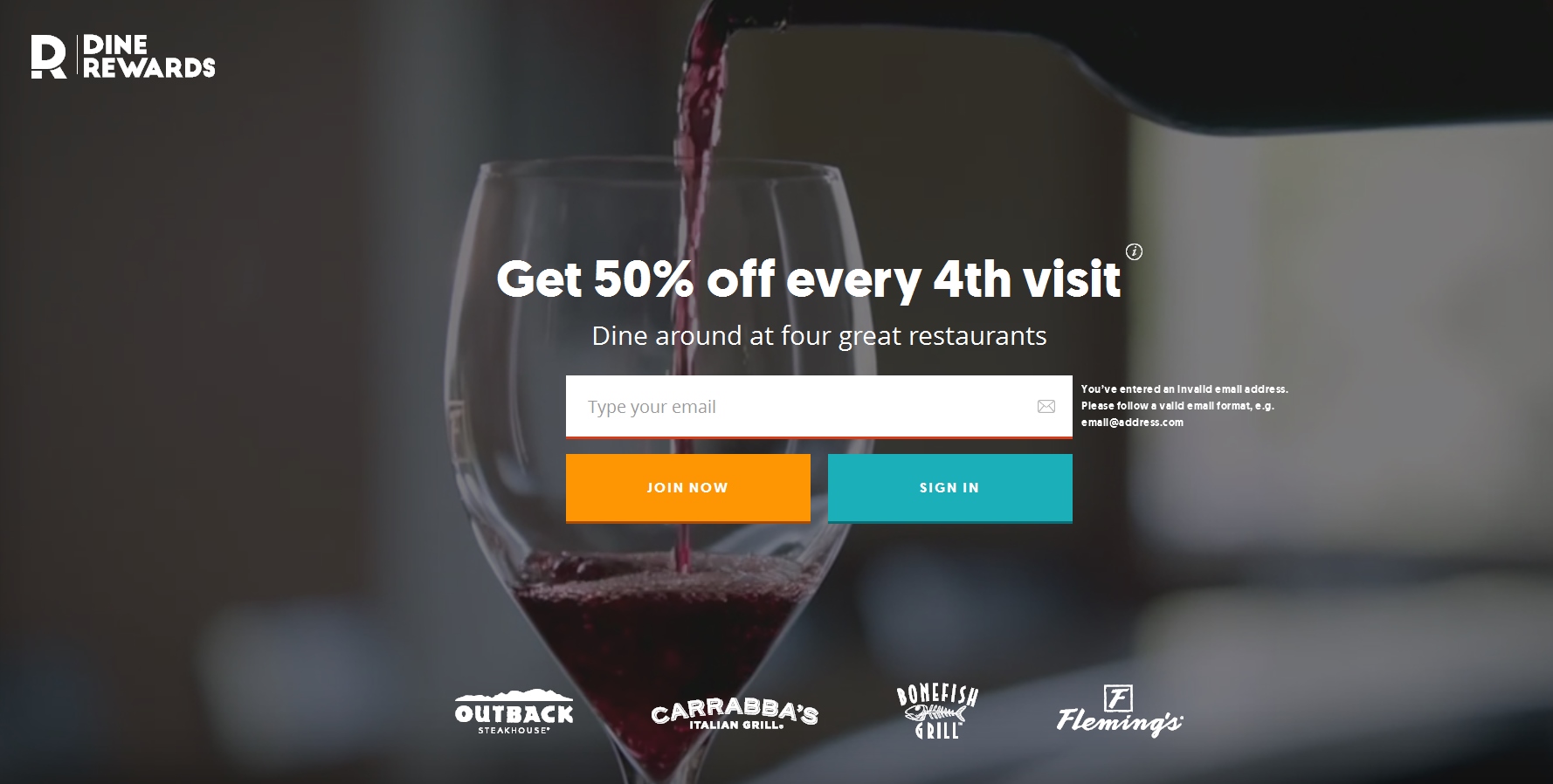 carrabbas rewards program (1) - Eye of the Flyer