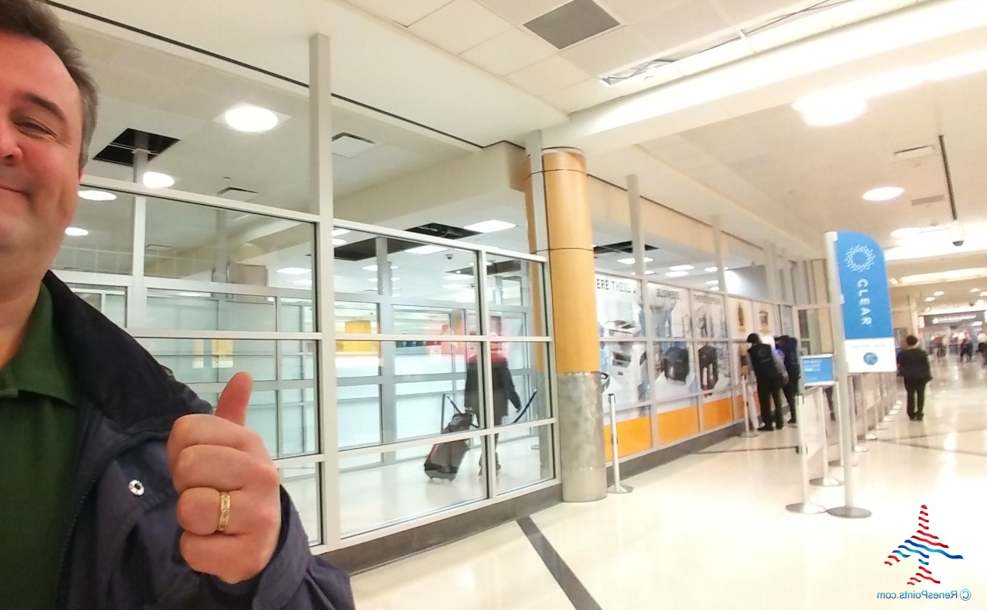 With @CLEAR can it be faster / simpler to exit and re-enter the airport ...