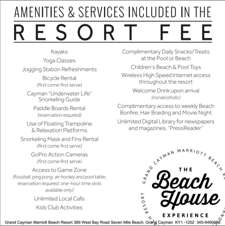 Marriott Resort Fee - Eye of the Flyer