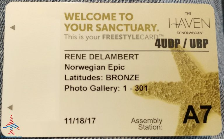 my ncl haven card - Eye of the Flyer