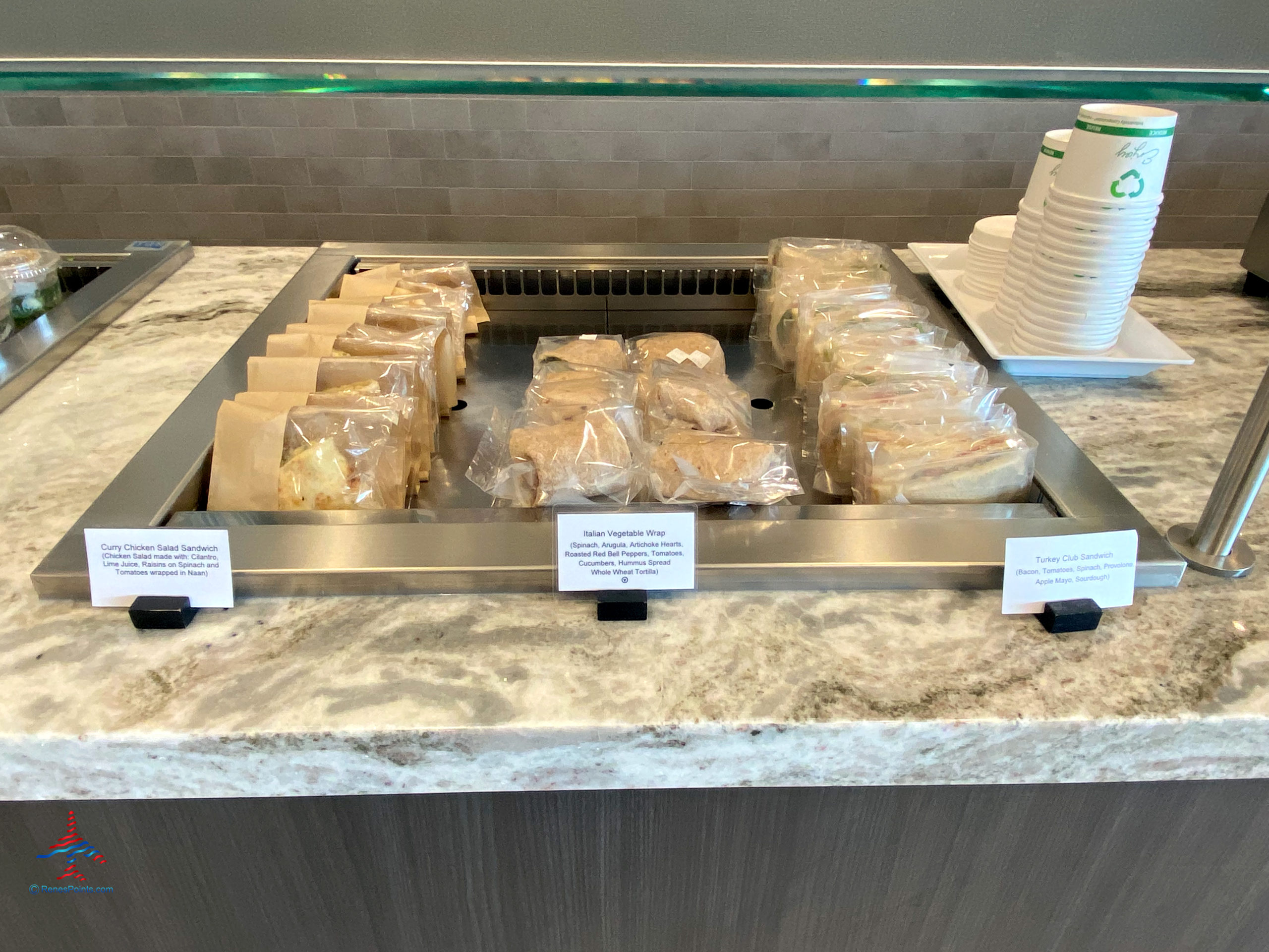 Packaged-Wraps-Sandwiches-Salt-Lake-City-Delta-Sky-Club-Lounge-Review ...