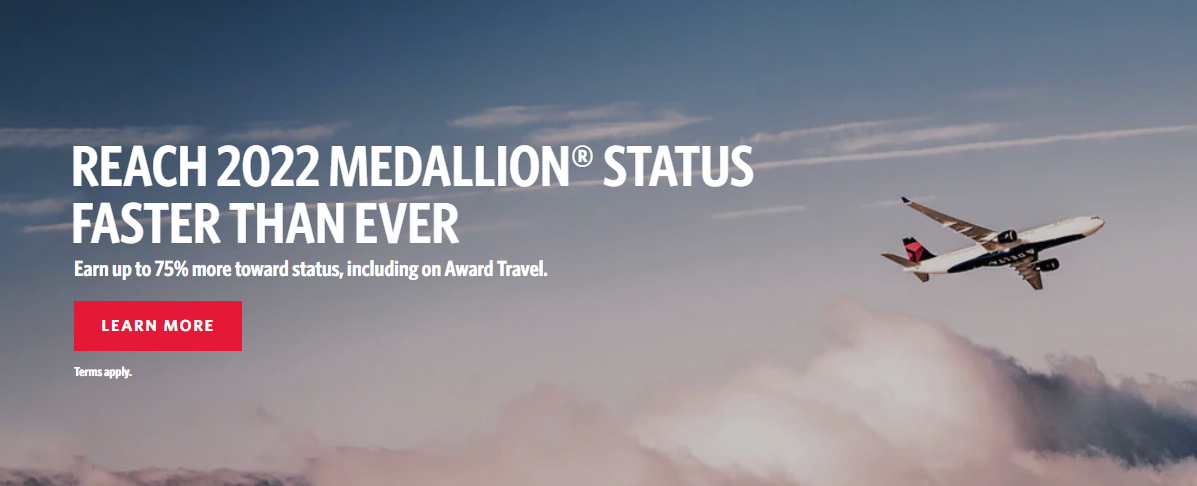 Alert: 2022 Delta Medallion Status Accelerator Points Issue With ...