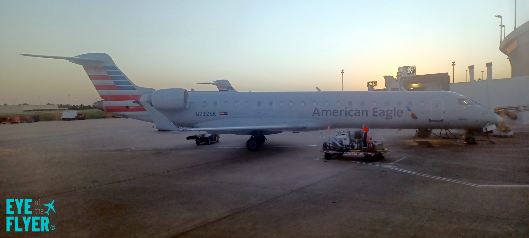 AA jet in DFW Dallas - Eye of the Flyer