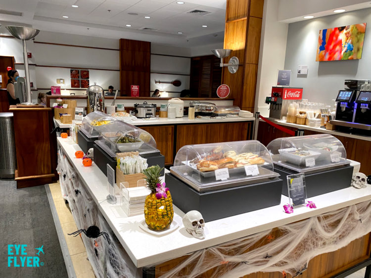 Delta-Sky-Club-Honolulu-Review-Buffet - Eye of the Flyer