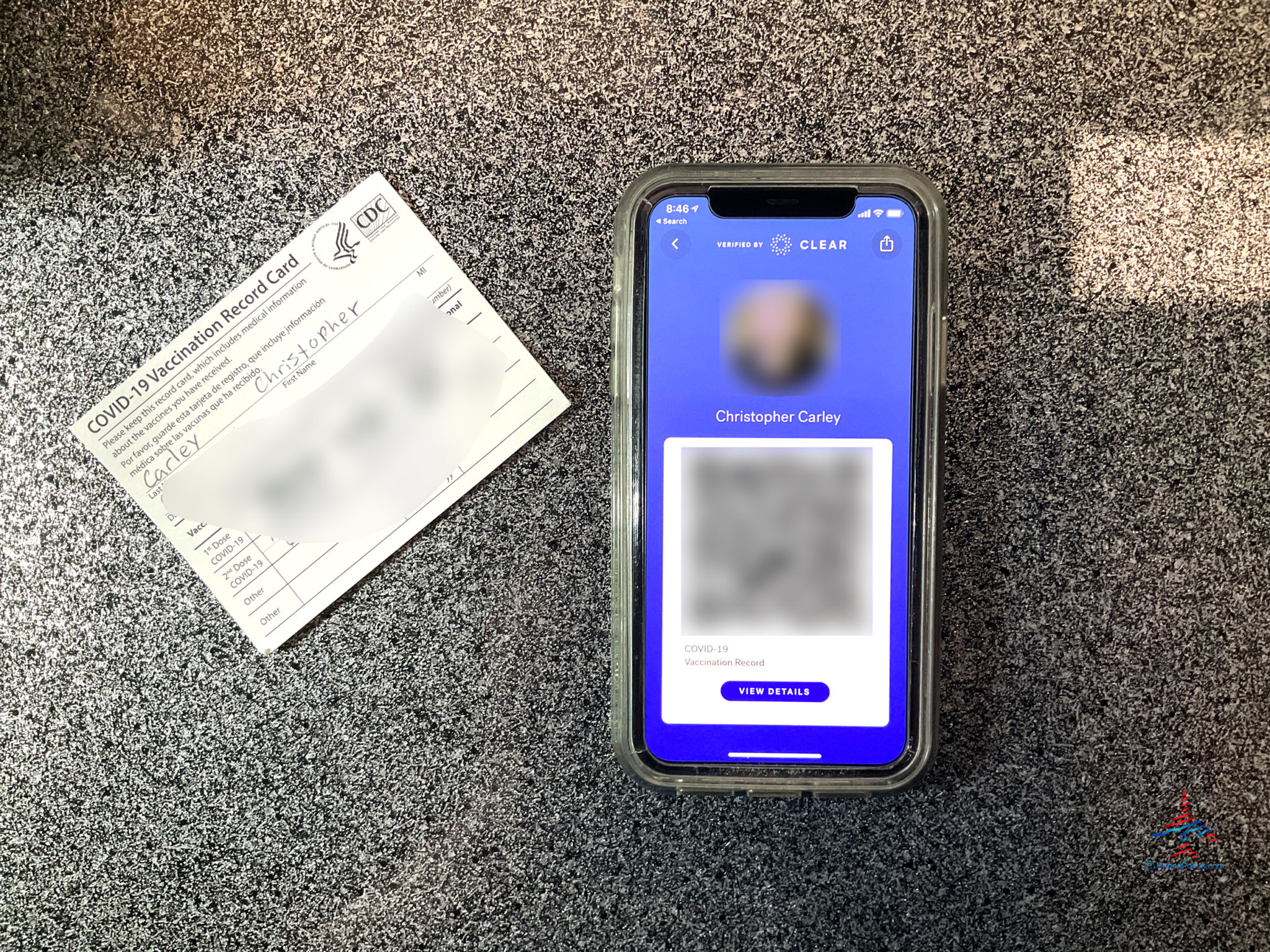 Clear-Vaccine-Digital-Passport-QR-Code-Picture - Eye of the Flyer