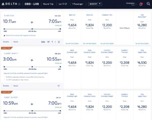How to Use Delta's Website to Find Confirmed Upgrade Certificate ...