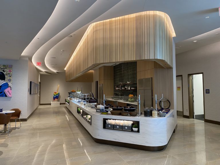 Delta-New-Sky-Club-LAX-T3-West-Buffet - Eye of the Flyer