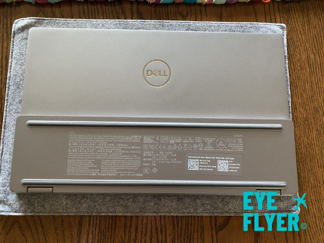 Travel Product Review: The 14" Portable Dell Monitor I Scored for a ...