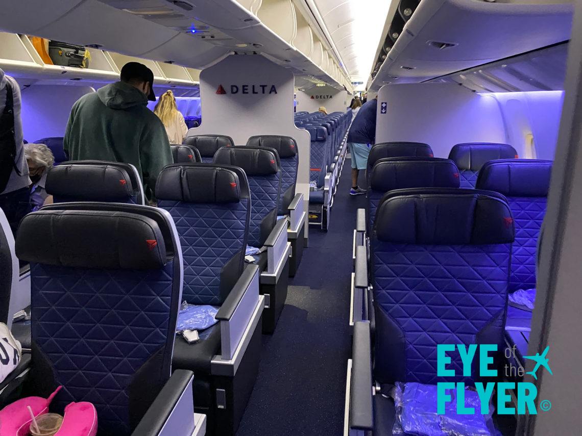 Delta Premium Select Seats But Comfort+ Service During LAX to JFK ...