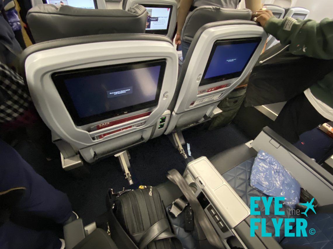 Delta Premium Select Seats But Comfort+ Service During LAX to JFK ...