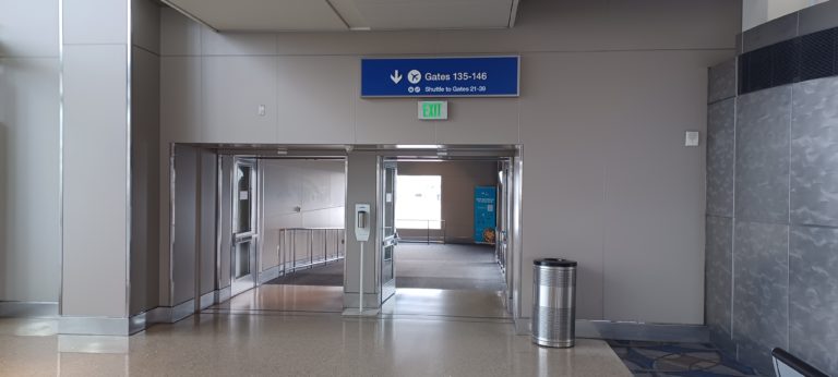 gate 135 near TBIT LAX Delta Shuttle bus pickup - Eye of the Flyer