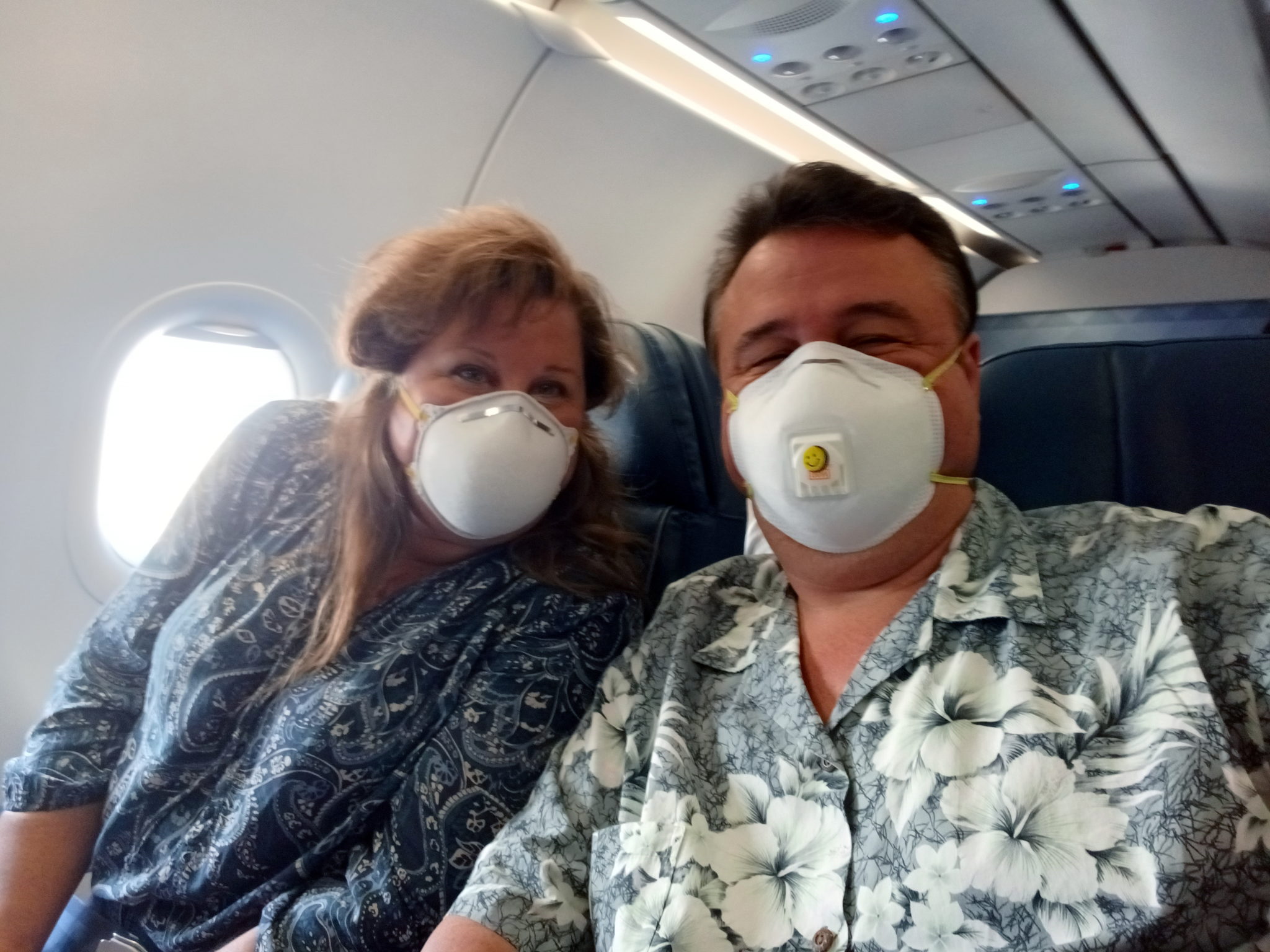 rene and Lisa Delta first class DTW to LAX - Eye of the Flyer