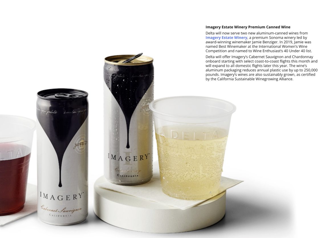 Delta Introduces New Delta One Amenity Kits - and Canned Wine - Eye of ...