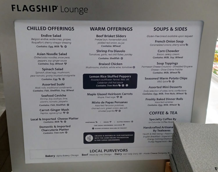 American Airlines Flagship Lounge Review Chicago OHare Airport ORD (14 ...