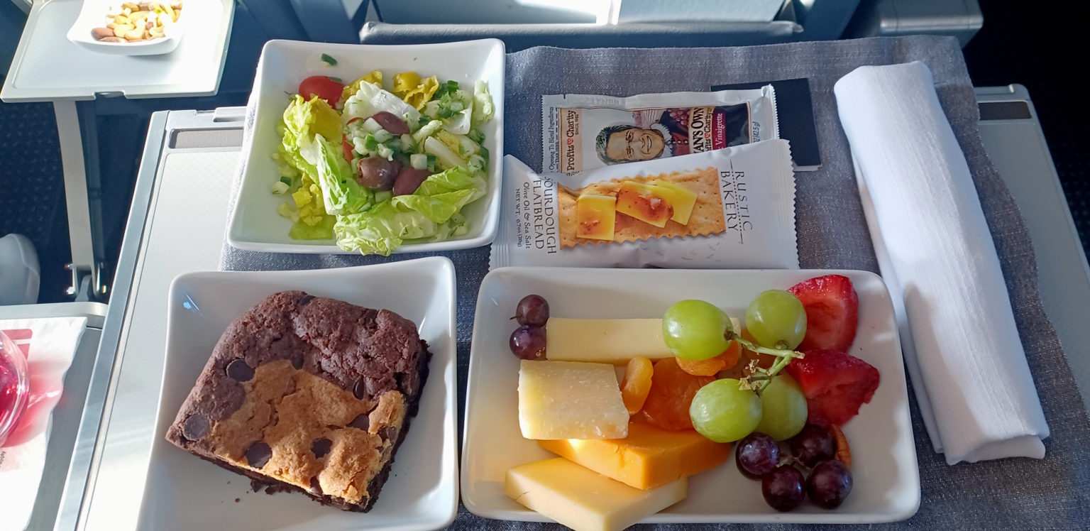 My Disgusting American Airlines First Class Meal - So Much for James ...