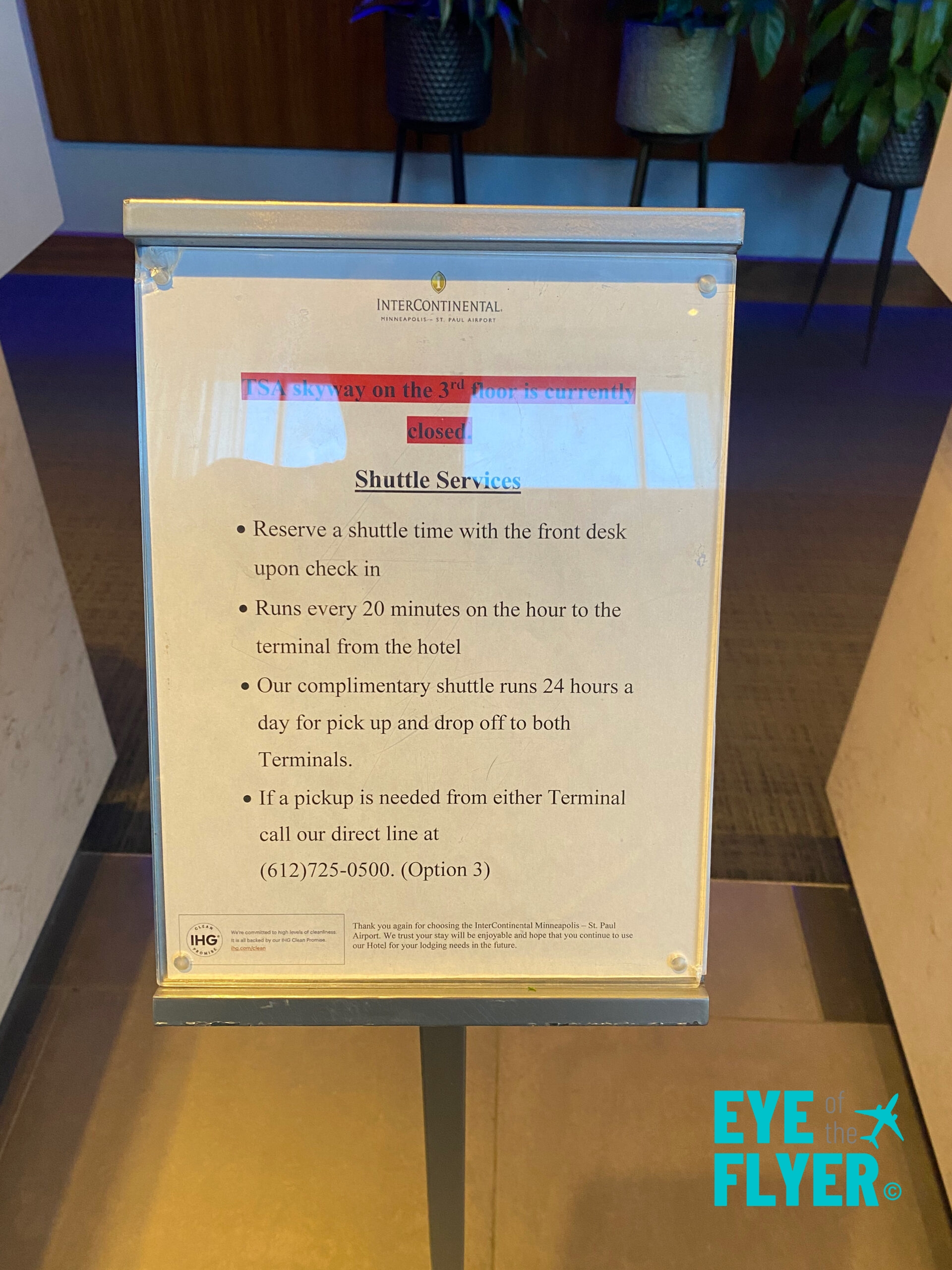 Shuttle-Schedule-InterContinental-MSP-Airport-Hotel-Review - Eye of the ...