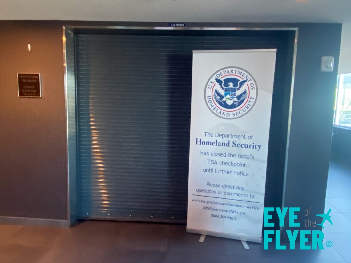 TSA-Checkpoint-InterContinental-MSP-Airport-Hotel-Review - Eye of the Flyer
