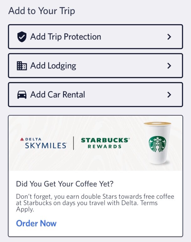 ads in fly delta app - Eye of the Flyer