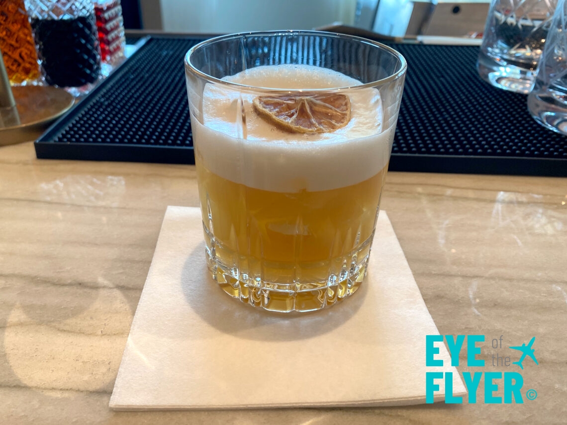 chase-sapphire-lounge-boston-review-Viaggiare-cocktail - Eye of the Flyer