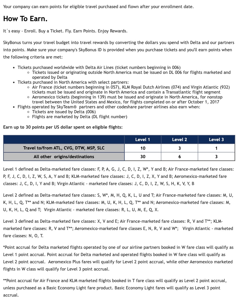 Delta Overhauls SkyBonus: Accounts Will Earn SkyMiles, Employee ...