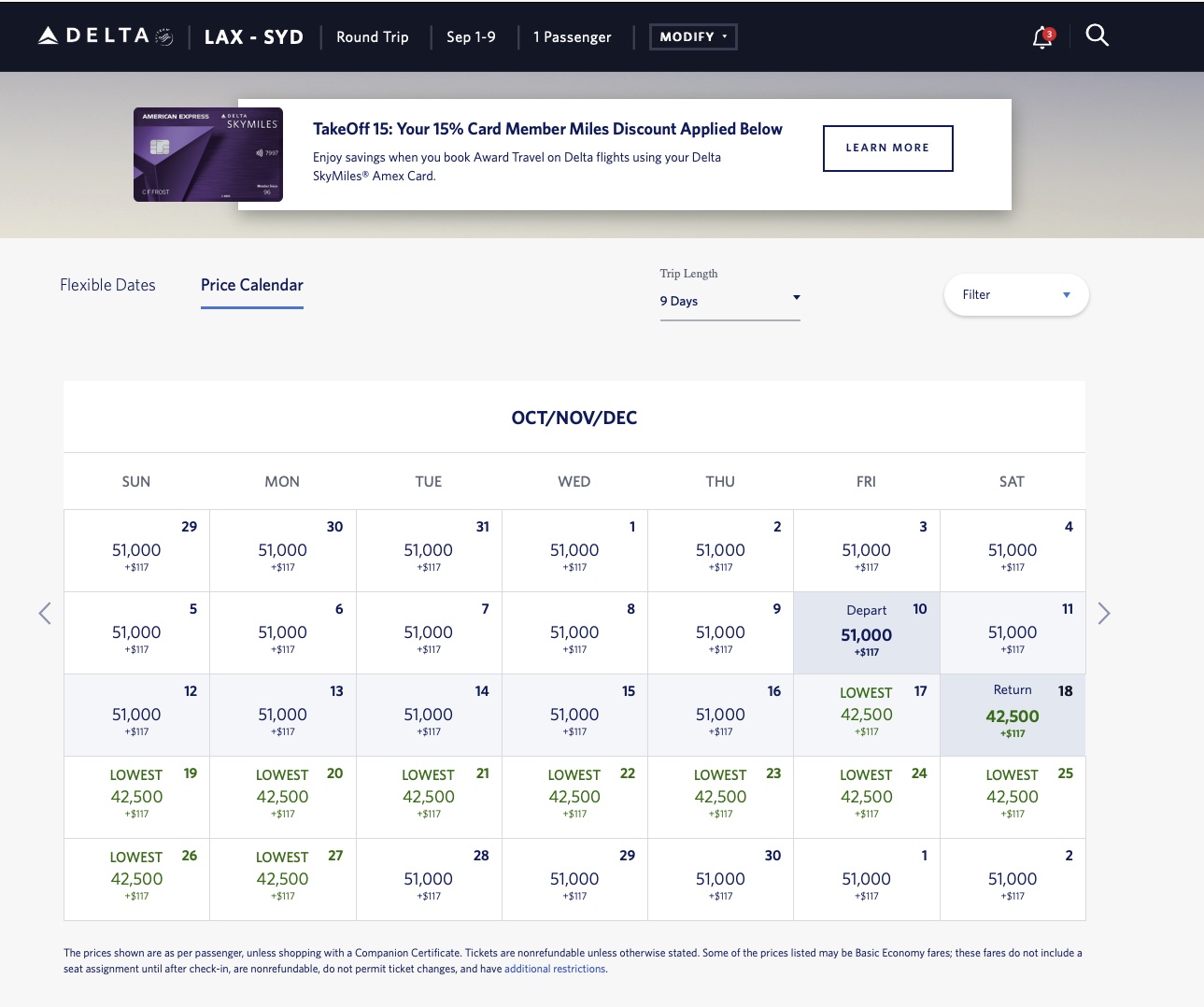 Delta-SkyMiles-Sale-Sydney-Fall-2023 - Eye of the Flyer