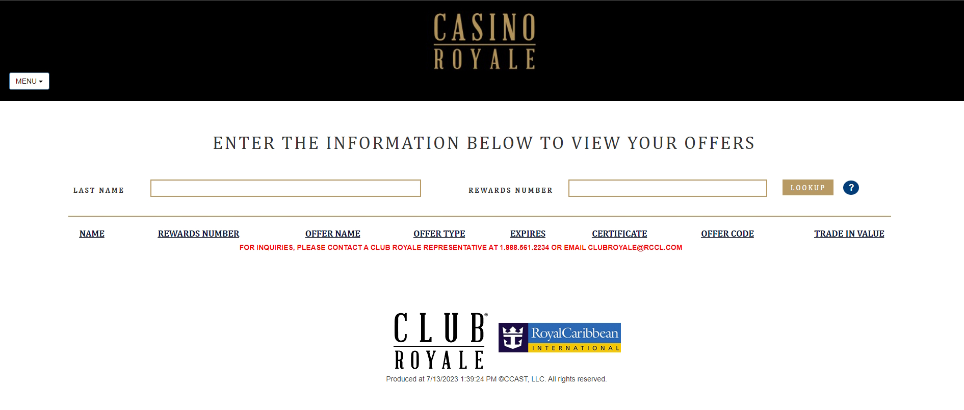 rci club royale 2 - Eye of the Flyer