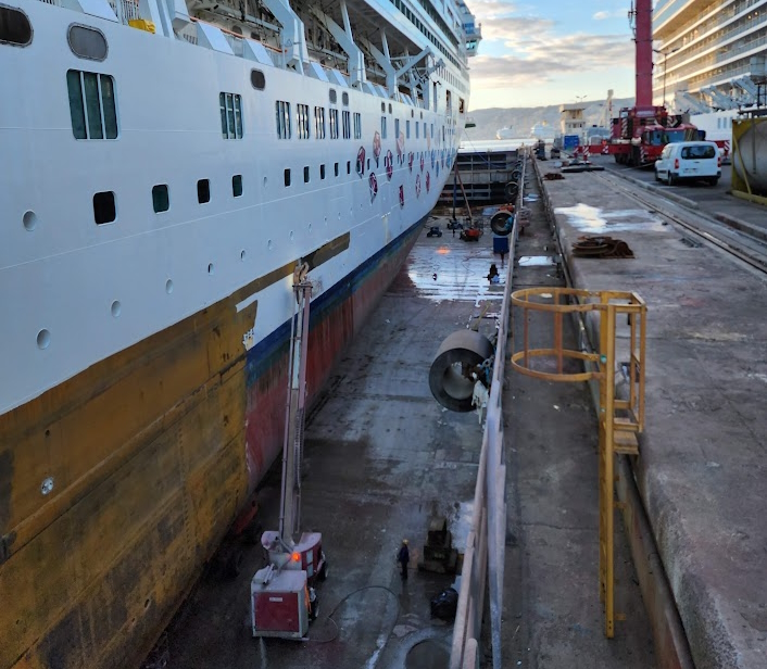 What Happens to Your Cruise Ship Crew When a Ship Goes to Drydock ...