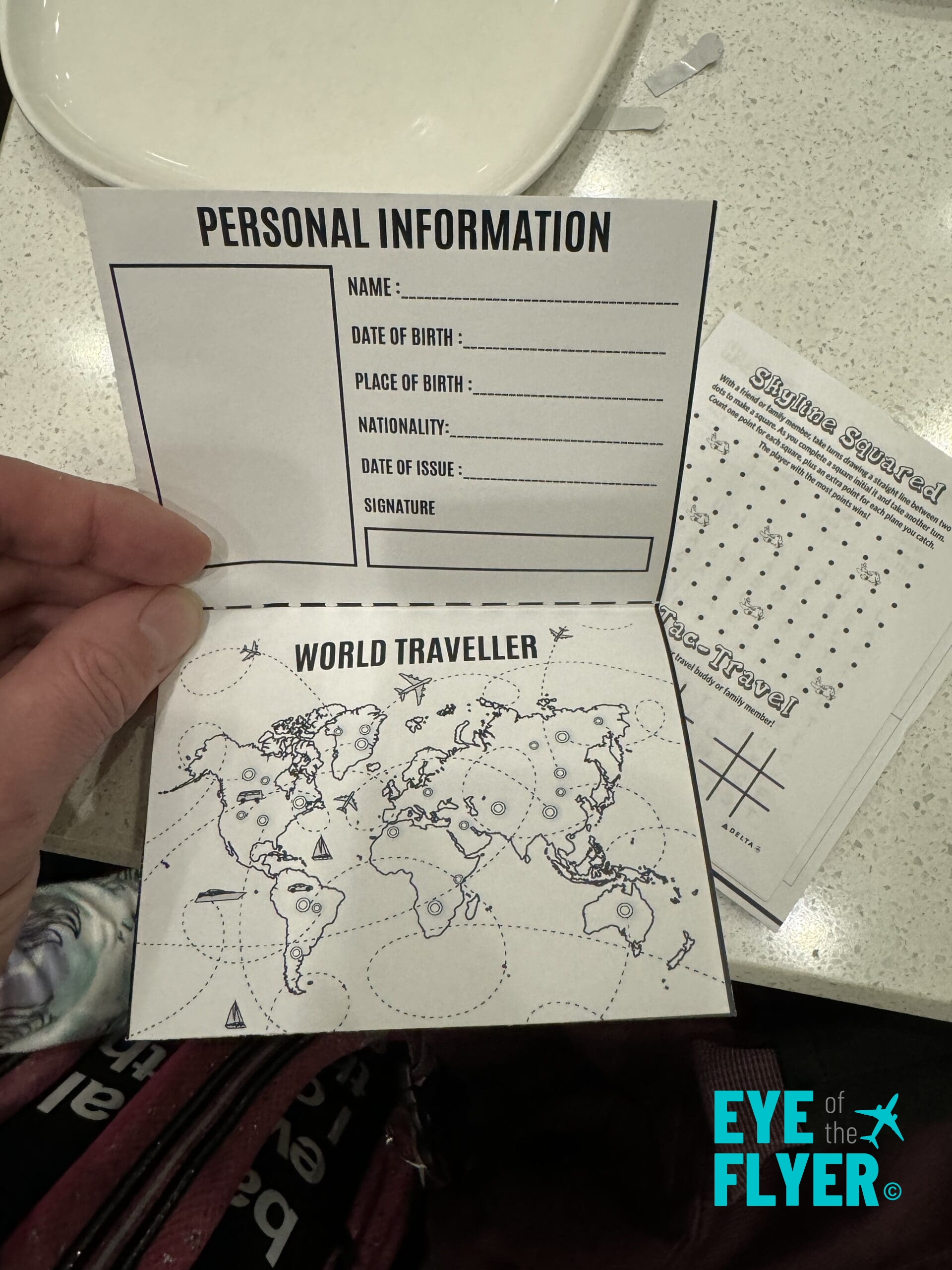delta-kids-passport - Eye of the Flyer
