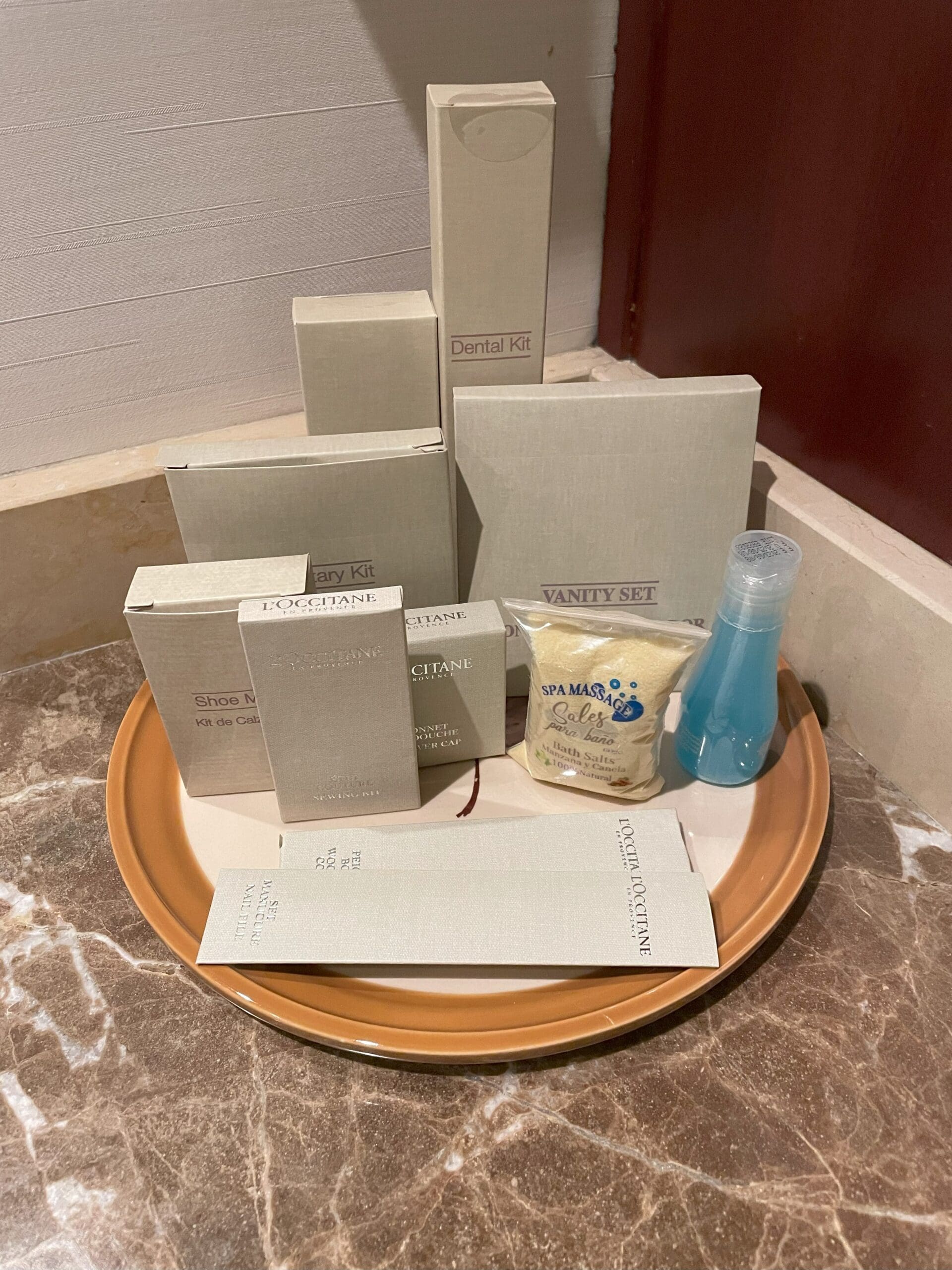 JW Marriott Quito Suite Bathroom L'Occitane Amenities - Eye of the Flyer