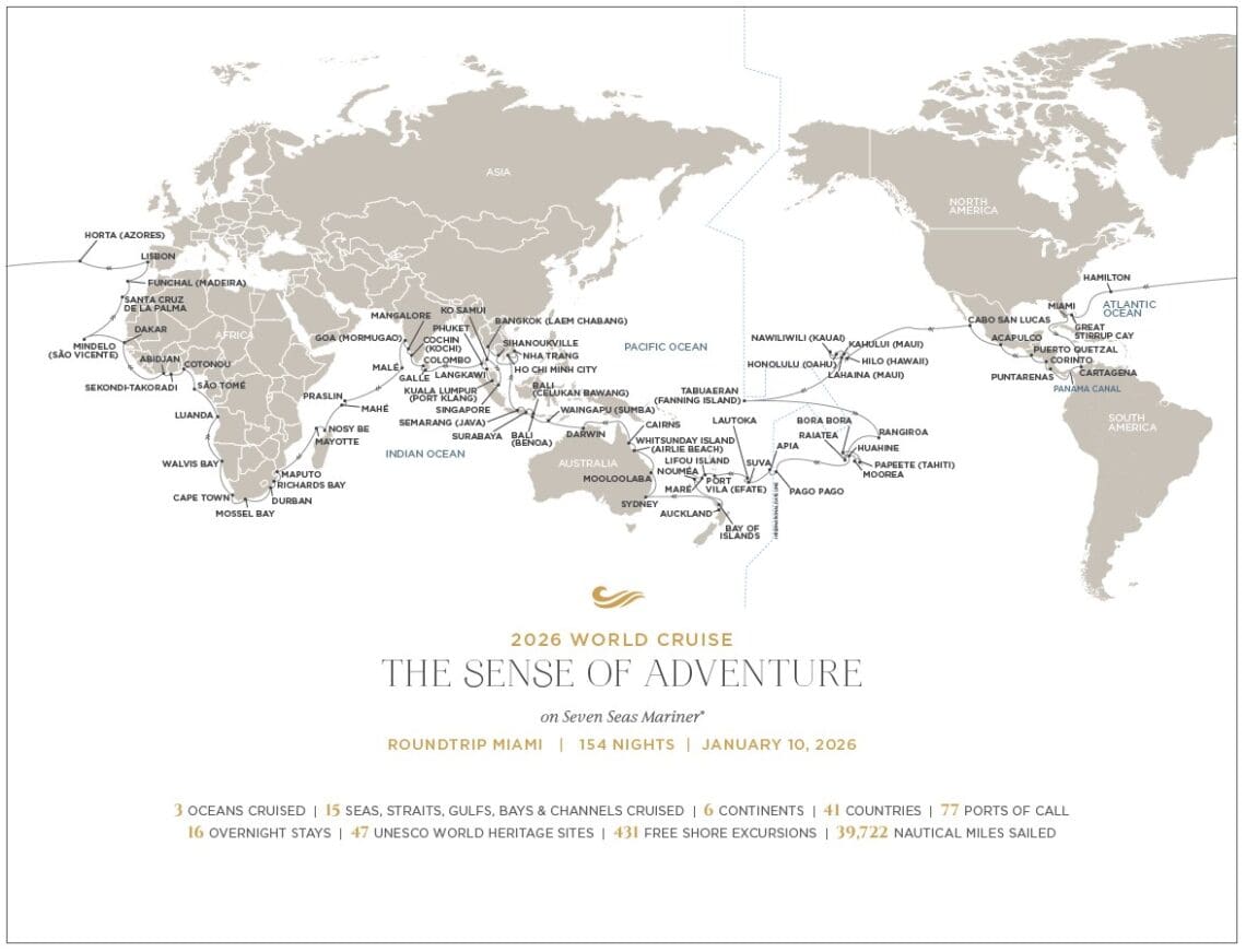 RSSC 2026-world-cruise-map-flyer Image Courtesy of Regent Seven Seas ...