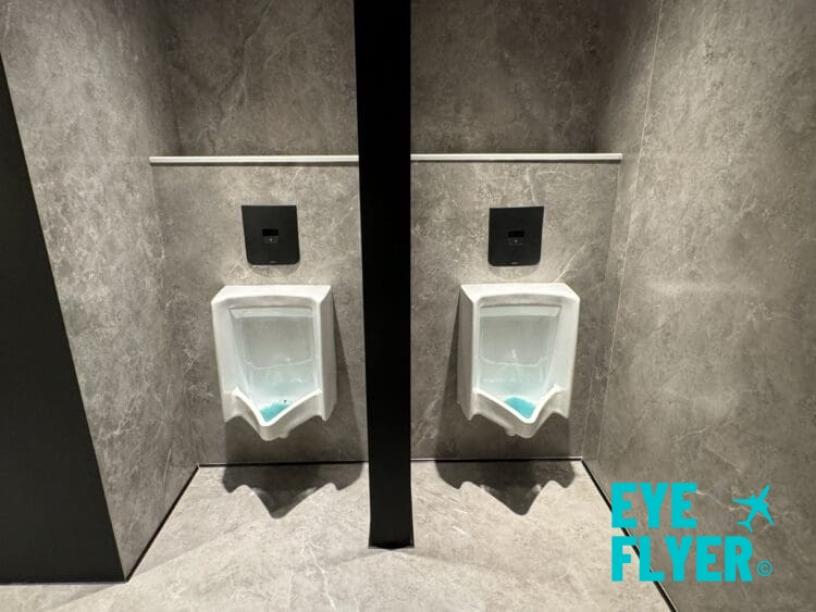 Urinals-Chase-Sapphire-Lounge-New-York-LaGuardia-Review - Eye of the Flyer