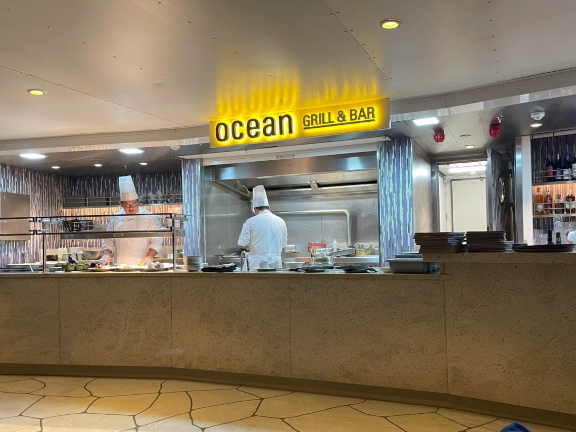 Celebrity Flora Dinner Under the Stars Kitchen - Eye of the Flyer