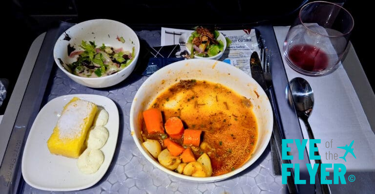 Fox Brothers Bar-B-Q Beef Short Rib Delta Air Lines First Class Meal ...