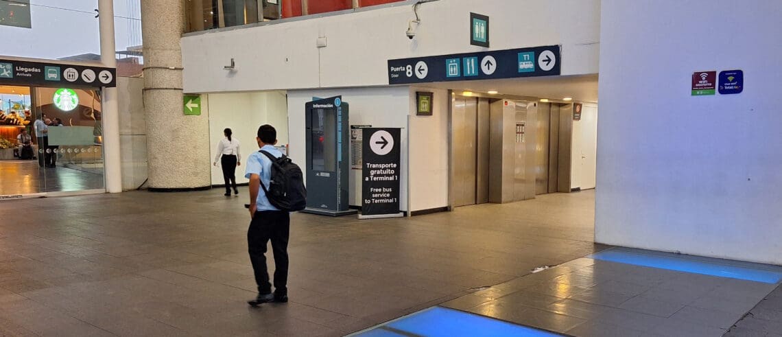 How to Transfer from Mexico City Airport (MEX) Terminal 2 to Terminal 1 ...