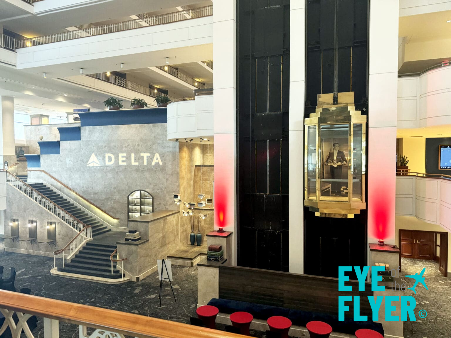 delta-logo-lobby-renaissance-concourse-marriott-atlanta-airport-hotel ...