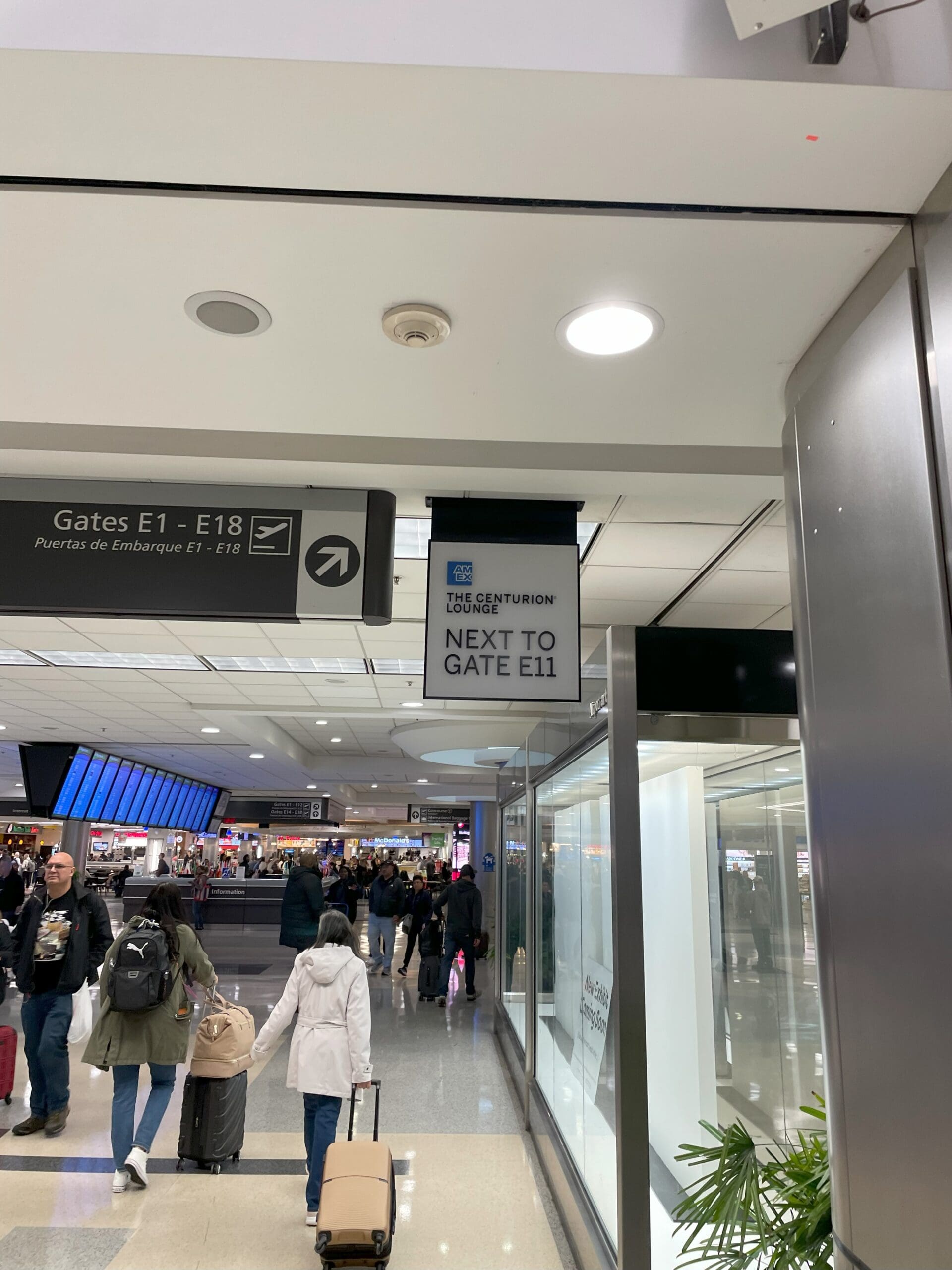 ATL American Express Centurion Lounge Terminal E Wayfinding Signage 02 ...