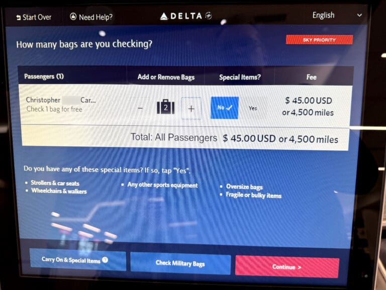delta-check-in-kiosk-baggage-allowance - Eye of the Flyer