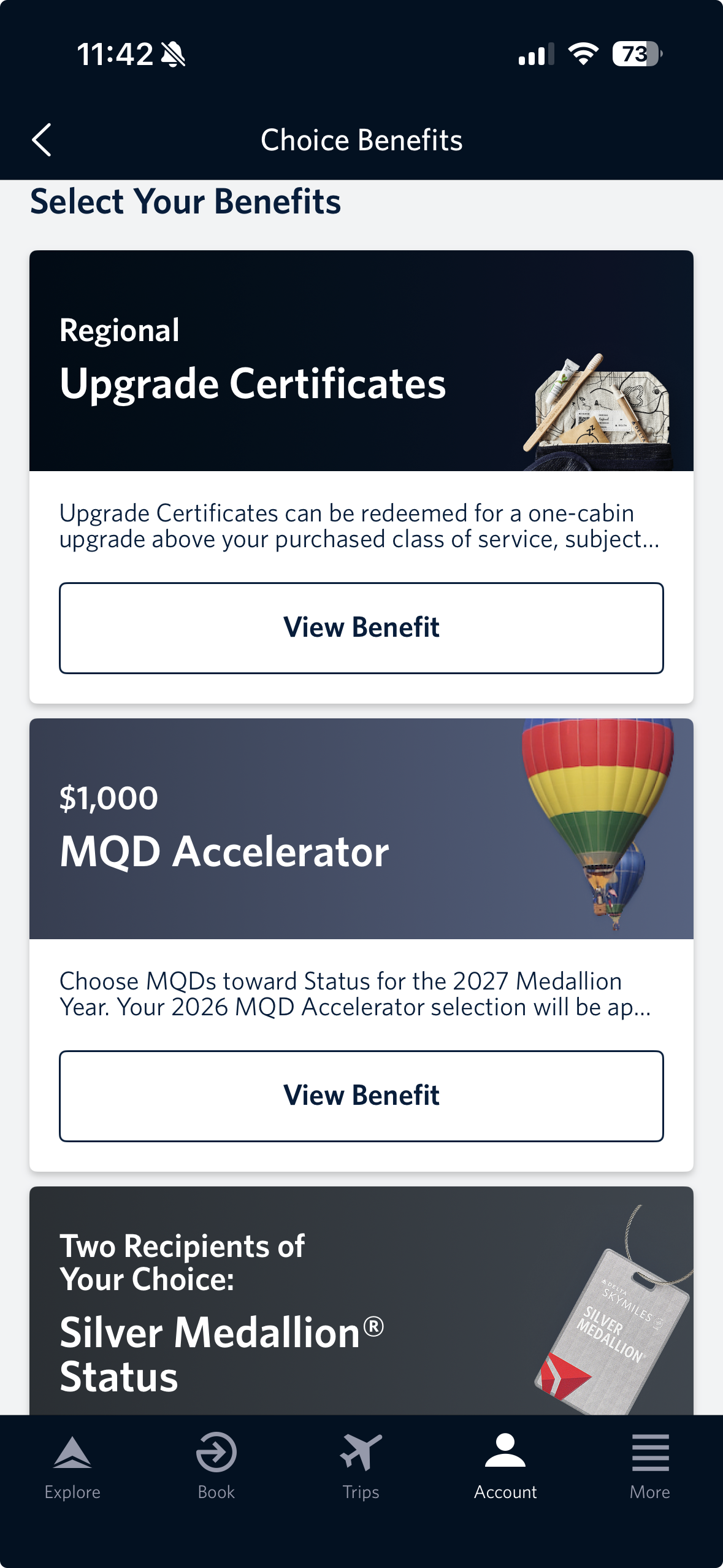 How to Select Your Delta Choice Benefits on the Fly Delta App - Eye of ...