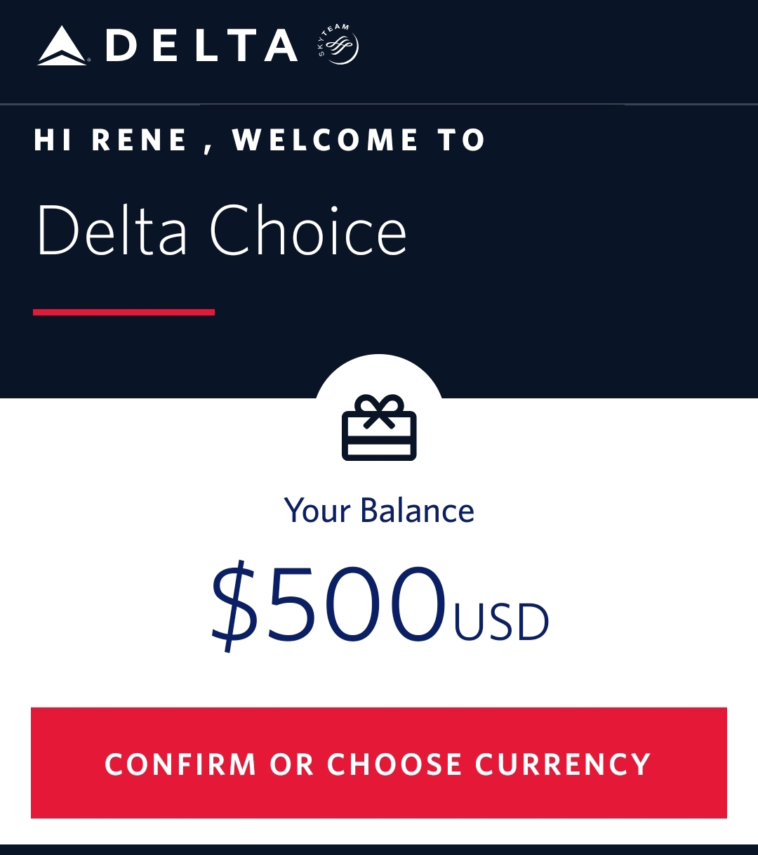Delta Voluntary Bump Scores a 98-Inch TV, SkyMiles Co-Branded Card ...